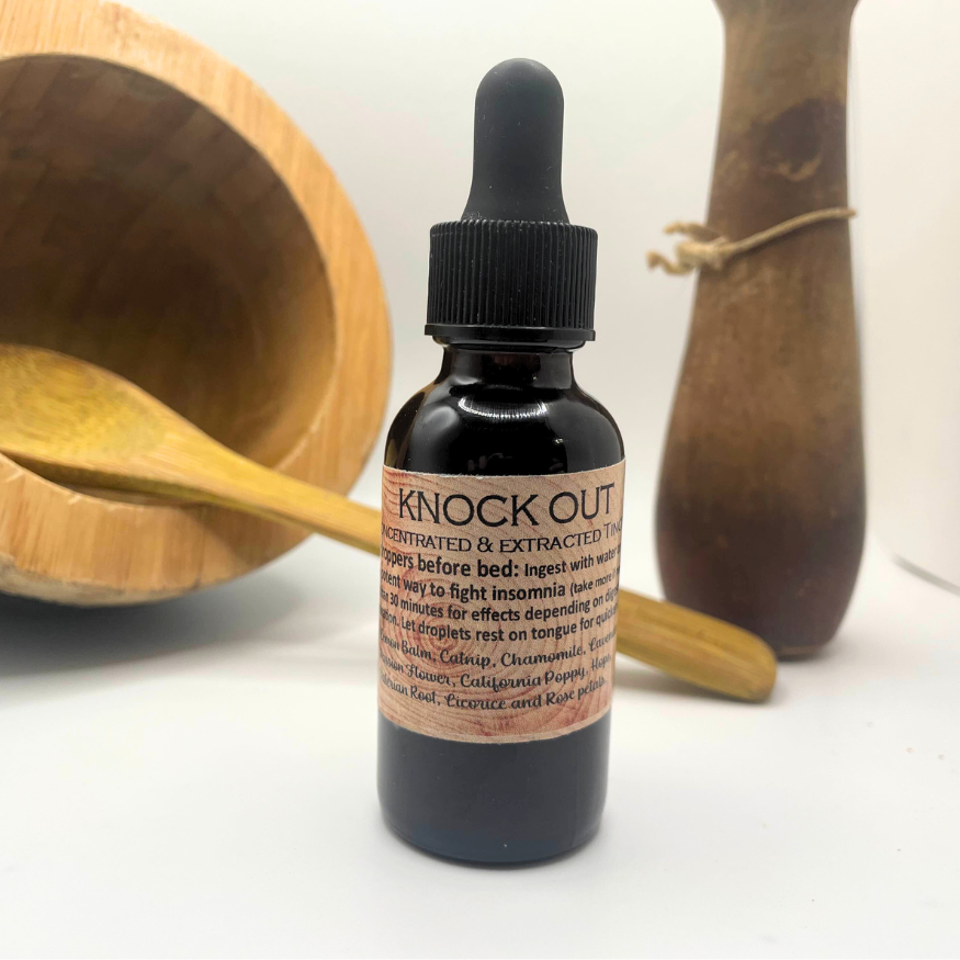 Home & Living :: Food & Beverage :: Beverages :: Knock Out Sleep Tincture | Organic Herbal Drops ...